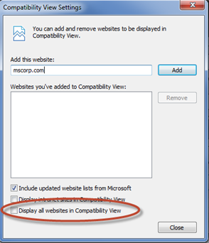 How to Turn Off Internet Explorer Compatibility View